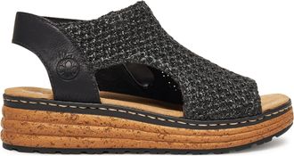 Rieker Sandalen Rieker 62783-00 Schwarz