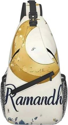 Generic Ramadan Moon Sac &agrave; bandouli&egrave;re de voyage pour homme Sac &agrave; dos de randonn&eacute;e