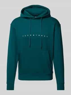 Jack & Jones Hoodie mit Label-Print