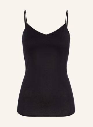 Hanro Bh-Hemd Cotton Seamless schwarz