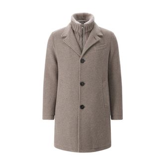 Gimos Homme, Manteaux, Brun, Taille: 3XL Manteau droit