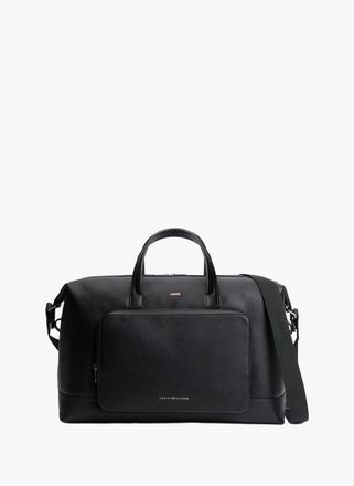 Tommy Hilfiger Sac de voyage textur&eacute; &agrave; logo m&eacute;tallique