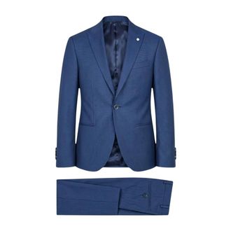 Luigi Bianchi Mantova Herren, Anz&uuml;ge, Blau, LGr&ouml;&szlig;e
