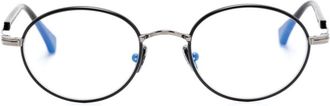 Tom Ford Eyewear Brille mit rundem Gestell - Schwarz