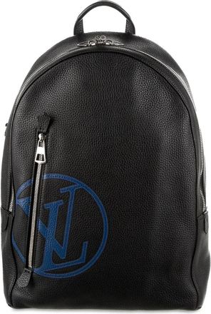 Louis Vuitton Rucks&auml;cke - Taurillon Armand LV Circle - Gr. unisize - in Schwarz - f&uuml;r Damen