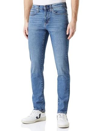 Amazon Essentials Jean Extensible à Coupe Athlétique - couleurs abandonnées Homme, Délavé Clair, 38W / 32L