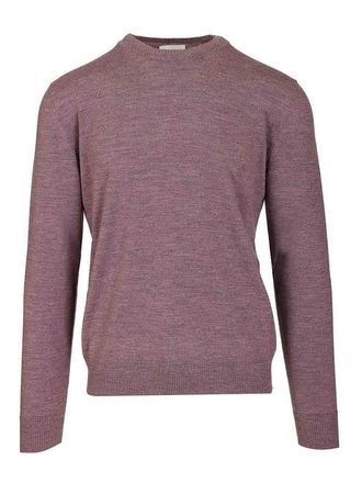 Ballantyne Pull Col Rond - Violet