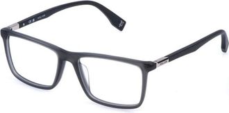 Police Homme, Accessoires, Gris, Taille: 53 MM Vplr58 03Gu Optical Frame