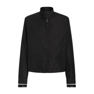 Dolce & Gabbana Stylische Jacke f&uuml;r M&auml;nner - - Jackets - Herren - Schwarzk - L