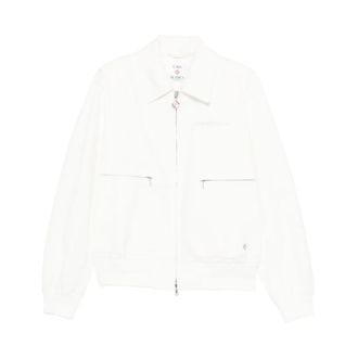 Casablanca Zip-Jacke - - Jackets - Herren - Wei&szlig; - M