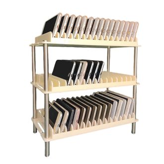 Generic Handy-Aufbewahrungsregal, Handy Aufbewahrungsbox, Hohe Tragf&auml;higkeit, Robust und Langlebig, Ideal f&uuml;r B&uuml;ro, Krankenhaus und Unternehmen(Medium)