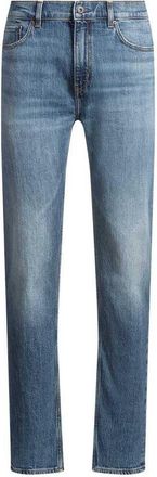 HUGO BOSS HUGO Mens Ash Jeans Trousers, Navy, 32W / 32L