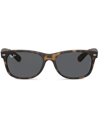 Ray-Ban lunettes de soleil New Wayfarer à monture carrée - Marron
