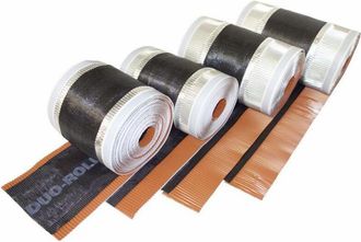 Ubbink Ubbink - Airtec Duo Roll Firstkappe - ocker - 50 m x 310 mm in Abrollkarton - 203778