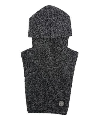 Stone Island Caps & M&uuml;tzen - Balaclava-Style Beanie With Reflective Coating And - Gr. ONE SIZE - in Schwarz - f&uuml;r Damen
