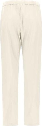 Herno Femme, Pantalons, Blanc, Taille: 38 FR Pantalon en Similicuir