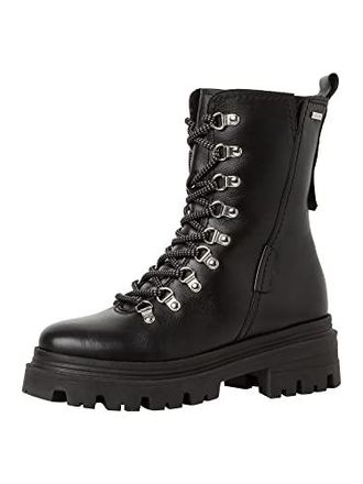 Tamaris Femme 1-26839-29 Bottine, Black Leather, 38 EU