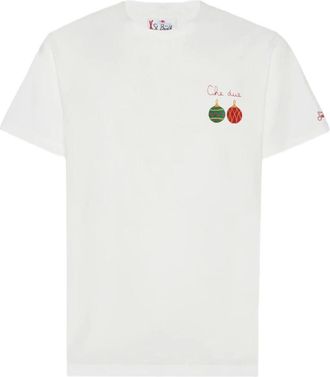 MC2 Saint Barth Homme, Tops, Blanc, Taille: 2XL T-Chemises