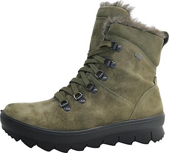 Legero Damen NOVARA warm gef&uuml;tterte Gore-Tex Schneestiefel, Yerba (GR&Uuml;N) 7500, 37.5 EU