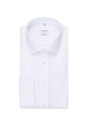 Seidensticker Chemise business homme Seidensticker - coupe classique - sans repassage - col Kent - manches longues - 100 % coton