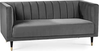 Julian Bowen Sofas, Grau, 2 Sitzer