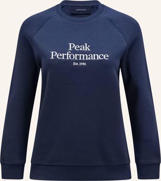 Peak Performance Sweatshirtpullover blau