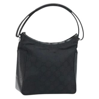 Gucci Sac bandouli&egrave;re vintage Pre-owned - Femme - Pre-owned - Noir - Taille: ONE Size