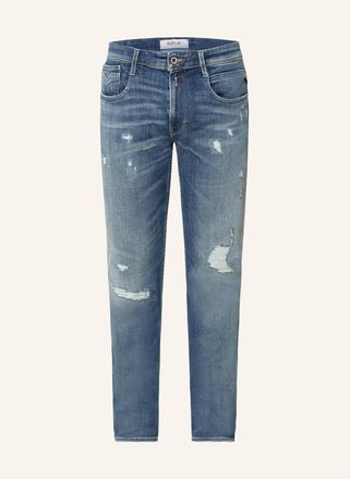 Replay Destroyed Jeans Anbass Sllim Fit blau
