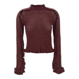 Marella Femme, Pulls, Rouge, Taille: 42 FR Mulino Top