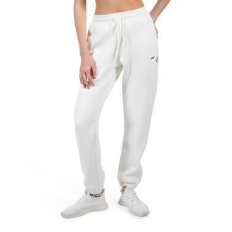 Smilodox Jogginghose Damen Laurena, Regular Fit Sweathose mit Kordelzug am Bund, Metallabel, angenehmem Material, B&uuml;ndchen an den Beinabschl&uuml;ssen, Bequeme Frei