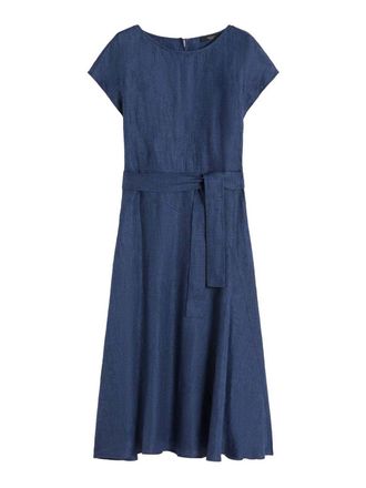 Max Mara Lederjacke - Blau