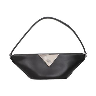 The Attico Triangle Logo Schultertasche - - Bags - Damen - Schwarzk - ONE SIZE