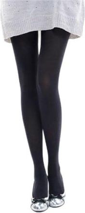 Generic Chaussettes noires pour femme 35-38 couleur bonbon legging chaussettes longues chaudes pour femme, Noir, taille unique