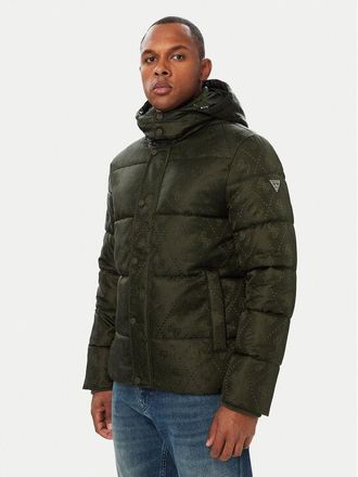 Guess Winterjacke M6BL43 W4155 Dunkelgr&uuml;n Regular Fit