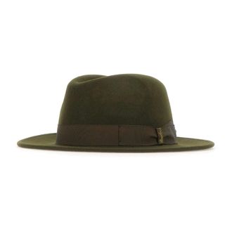 Borsalino Chapeau Macho - Homme - Accessoires - Vert - Taille: 59 CM