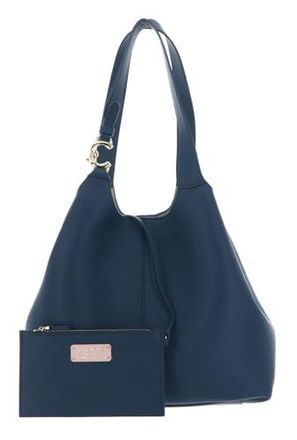 Coccinelle Cuir sac &agrave; &eacute;paule C-Easy Shopper Deep Blue bleu