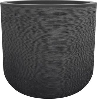 Eda PLASTIQUE - Topf rund 50 cm GraphitUp - 67 L - Anthrazitgrau