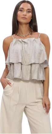 Co'Couture Femme, Tops, Beige, Taille: 40 FR Chercc Top