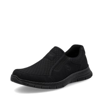 Rieker Fr&uuml;hjahr/Sommer, Herren Sneaker, Schwarz (Schwarz/Schwarz 00), 47 EU (12 UK)