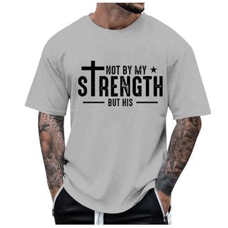 Generico T-shirt pour homme, chemise &agrave; manches courtes, chemise d&eacute;contract&eacute;e pour affaires, v&ecirc;tements de sport, commerce ext&eacute;rieur, gris clair, XXXL