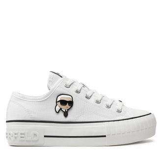 Karl Lagerfeld Sneakers aus Stoff KARL LAGERFELD KL60424 Wei&szlig;