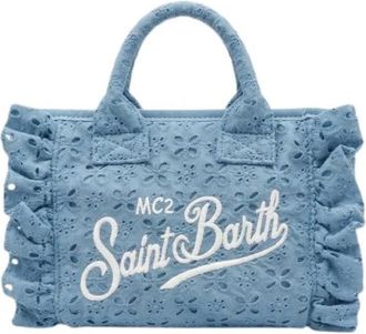 Saint Barth Femme, Sacs, Bleu, Taille: ONE Size Vanity Mini