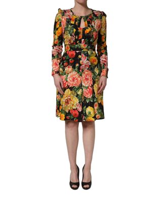 Dolce & Gabbana Floral-Print Dress - Multicolor