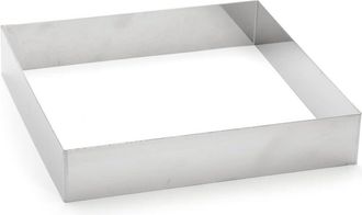 De Buyer DeBuyer 3906.24 Rahmen, Edelstahl, silber, 24,2 x 24,2 x 4,5 cm