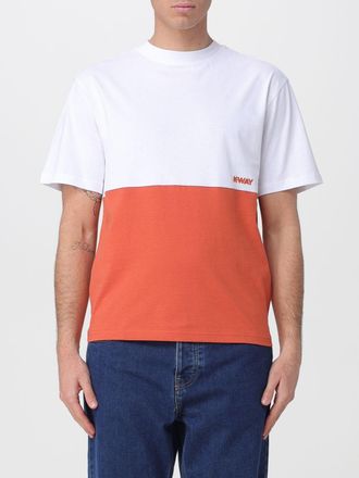 K-Way Zweifarbiges Baumwoll-T-Shirt