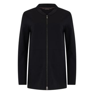 Moorer Jacke mit Rei&szlig;verschluss - - Jackets - Damen - Schwarzk - S