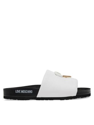Love Moschino Pantoletten JA28283G1MIE0100 Weiß