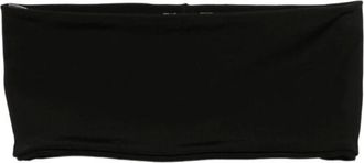 Rick Owens Femme, Tops, Noir, Taille: 38 FR Temple Bandeau Top
