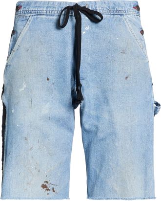 Greg Lauren HOSEN & R&Ouml;CKE - Jeansshorts auf YOOX.COM