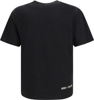 Moncler Cotton T-Shirt - Black